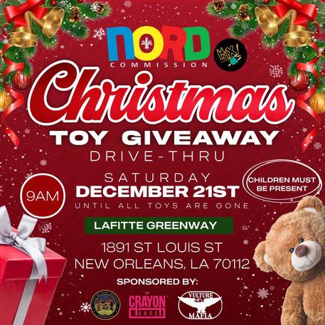 NORD Hosts Christmas Toy Giveaway Drive-Thru for Kids Ages 0-12